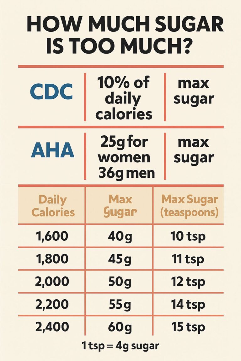Daily Sugar Intake Calculator: Know Your Limit Today